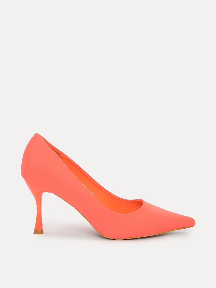 Туфли женские Versiya shop 6964-1 оранжевые 37 RU