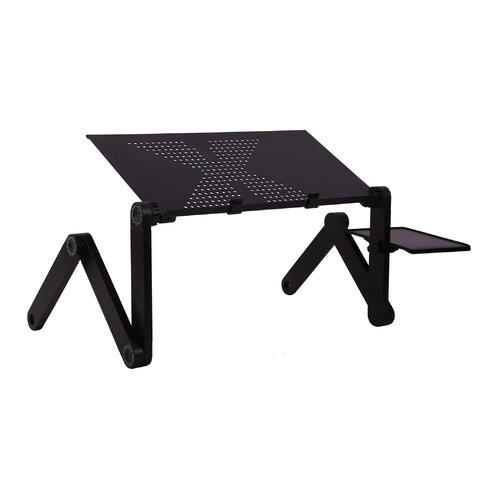 Стол для ноутбука BURO BU-804, металл, черный