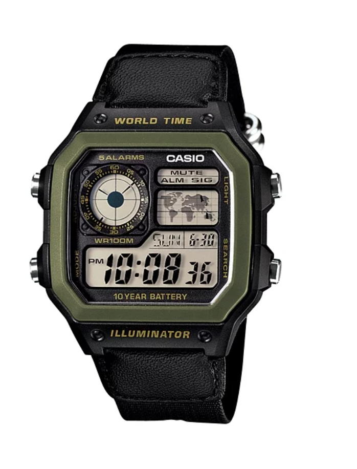 Наручные часы мужские Casio AE-1200WHB-1B