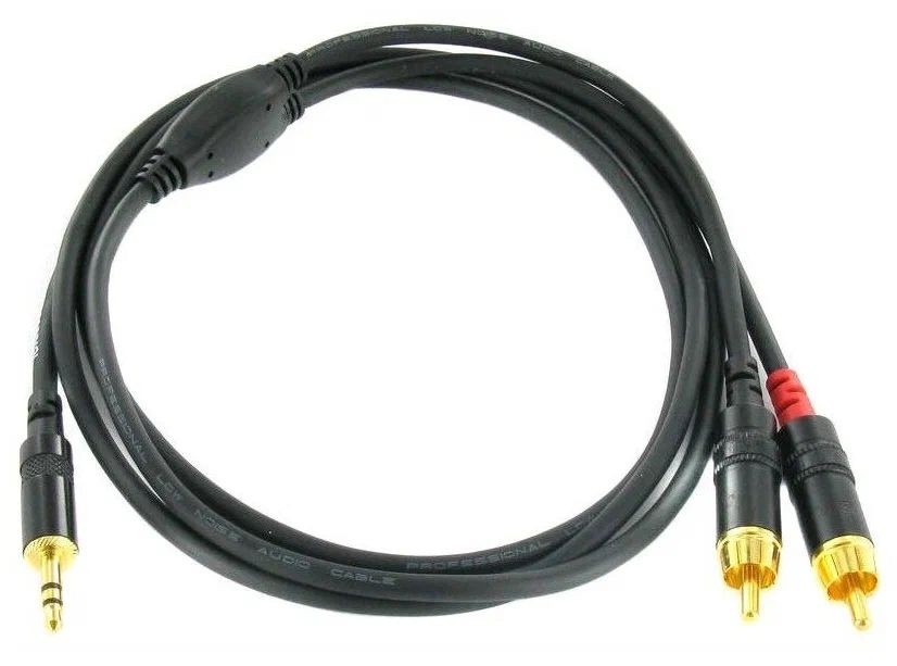 Кабель аудио 1xJack - 2xRCA Cordial CFY 3 VCC 3.0m