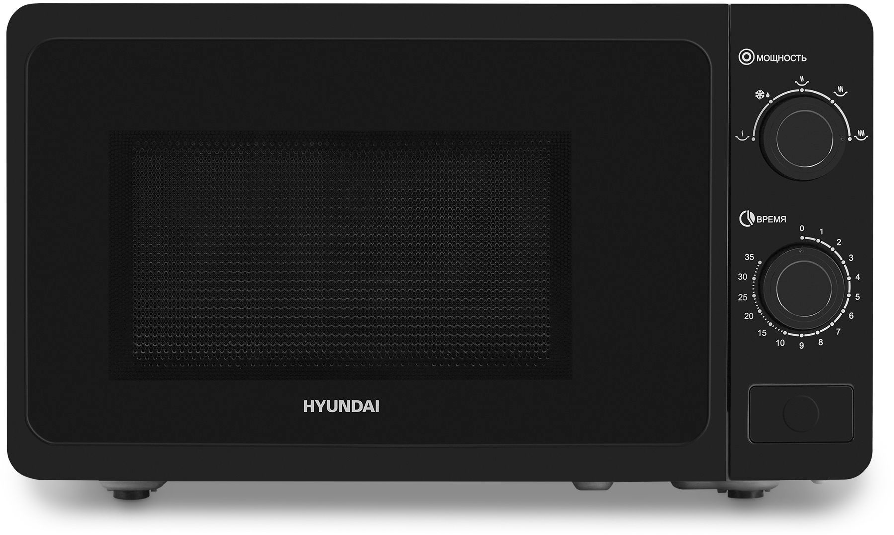 Микроволновая печь соло HYUNDAI HYM-M2010 черная