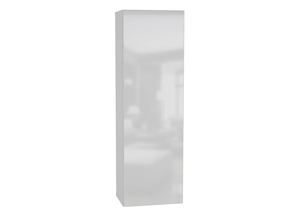 Шкаф навесной НК-Мебель POINT 20 Белый глянец 40х29х126 см