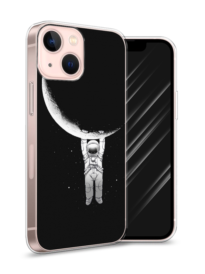 Чехол Awog на Apple iPhone 13 mini / Айфон 13 mini "Космонавт"