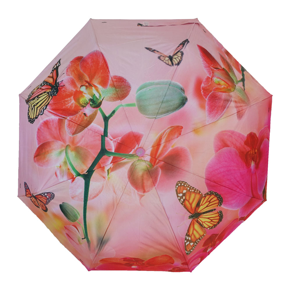 Зонт складной женский автоматический Wrapper Rain WR05390899 розовый