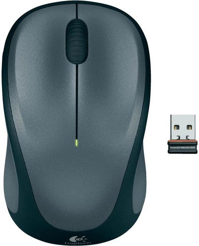 Проводная/беспроводная мышь Logitech M235 Gray/Black (910-002203)