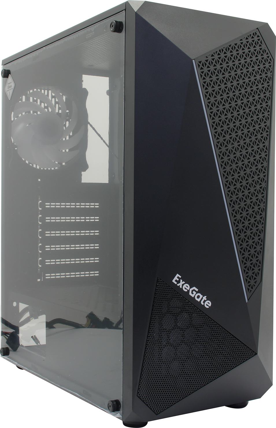 Корпус компьютерный ExeGate EVO-8225 (EX292858RUS) Black