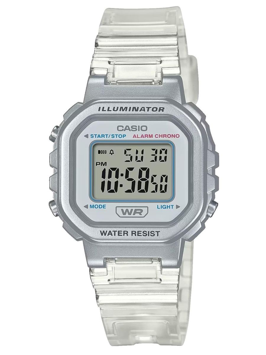 Наручные часы женские Casio LA-20WHS-7A серые