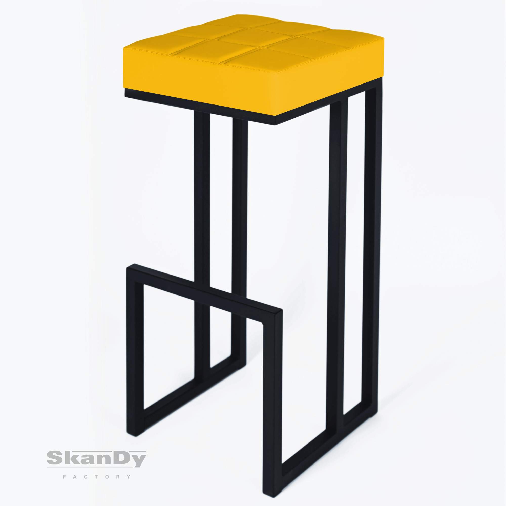 Барный стул SkanDy Factory Джаз, 81 см, желтый