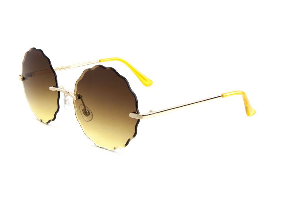 Солнцезащитные очки женские Tropical CURRENTS коричневые