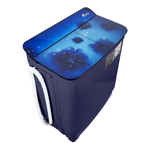Активаторная стиральная машина Ideal ID-75 синяя, фиолетовая