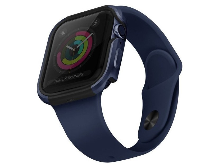 Чехол Uniq Valencia для смарт-часов Apple Watch 40mm синий