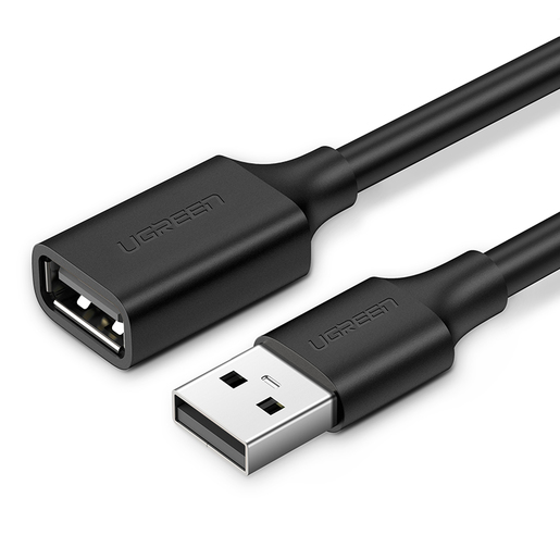 Кабель UGREEN US103 10317 USB 2.0 A Male to A Female Cable, 3 м