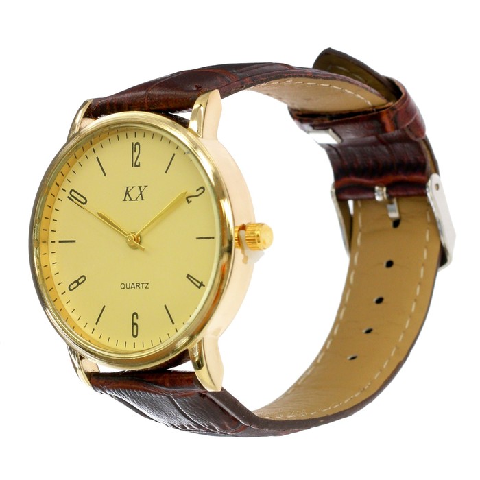 Наручные часы мужские, KX-классика, d 3,8 см