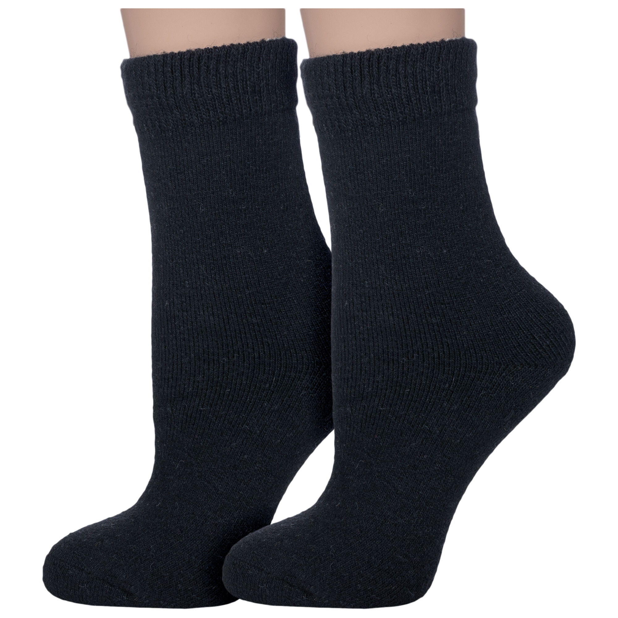 Комплект носков женских Hobby Line 2-6002 черных 36-40