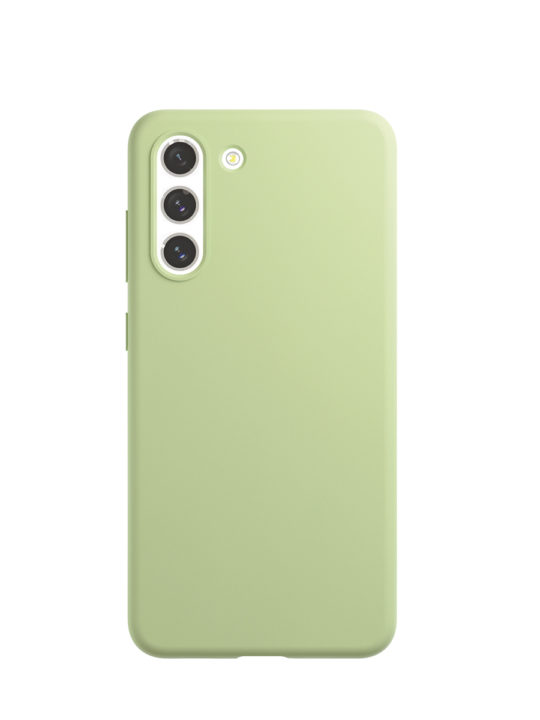 Чехол VLP Silicone Case для Samsung Galaxy S21 FE, светло-зелёный
