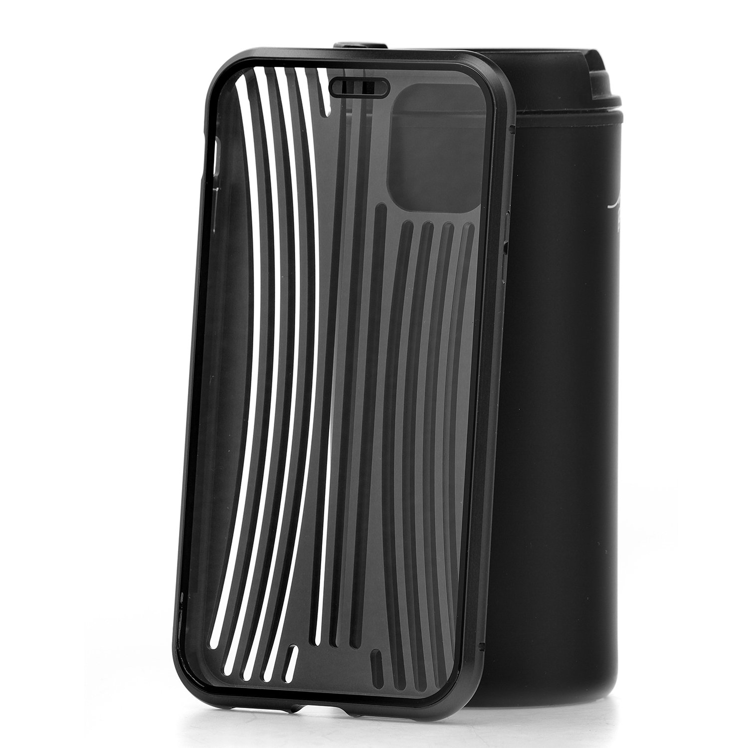 Чехол для Apple iPhone 11 Metal Suitcase Black