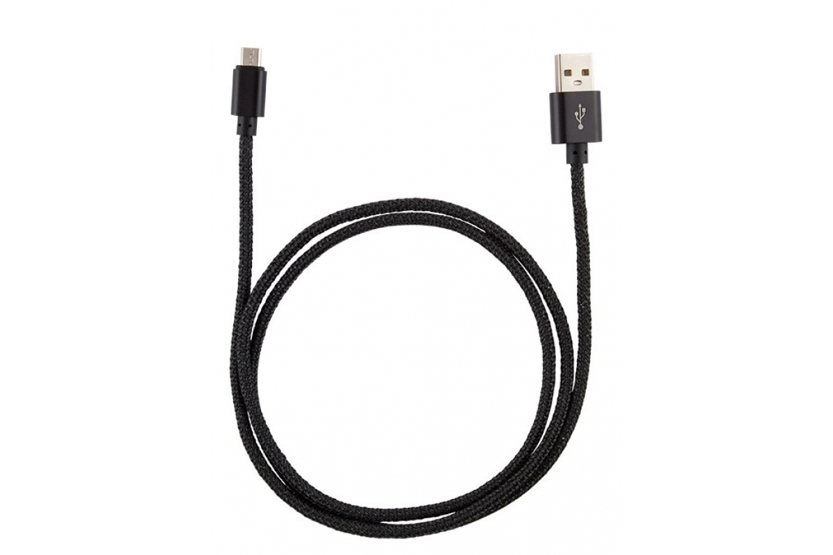 Кабель Energy ET-02 USB/MicroUSB, цвет - черный