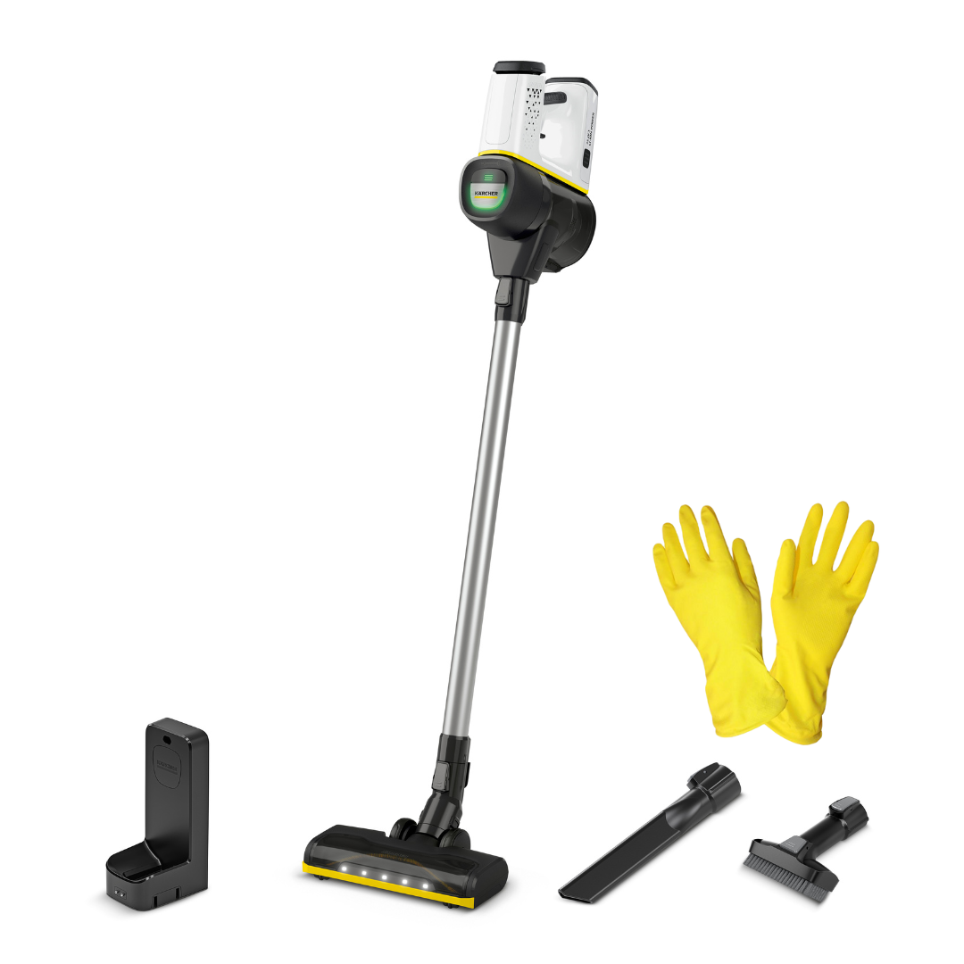 Пылесос Karcher VC 6 Cordless+латексные перчатки белый