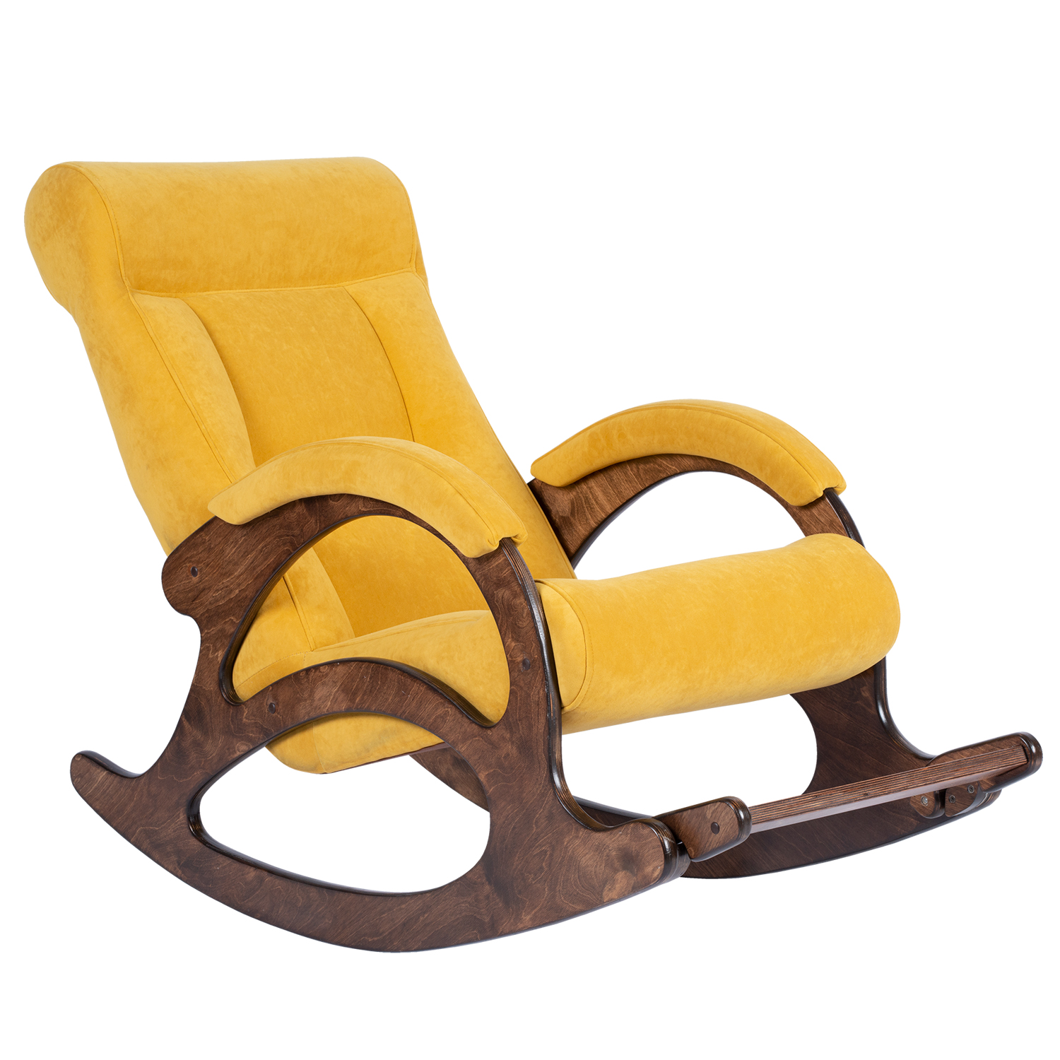 Кресло-качалка AVK Симфония (Yellow Banana, Античный дуб)