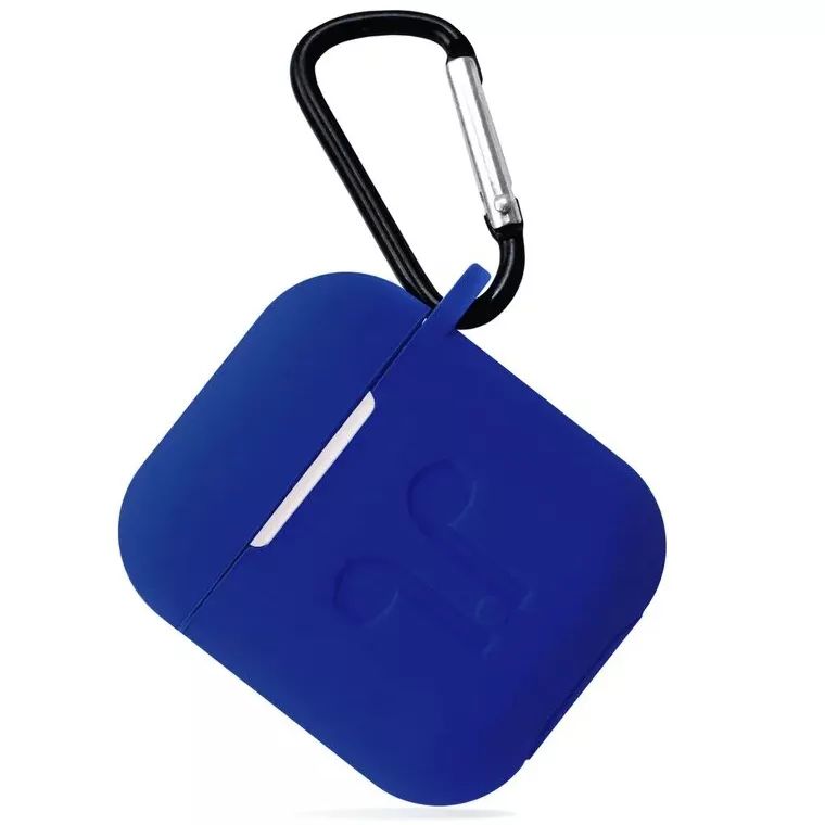 Чехол Guardi Soft Touch Protective Case для Airpods 1/2 синий