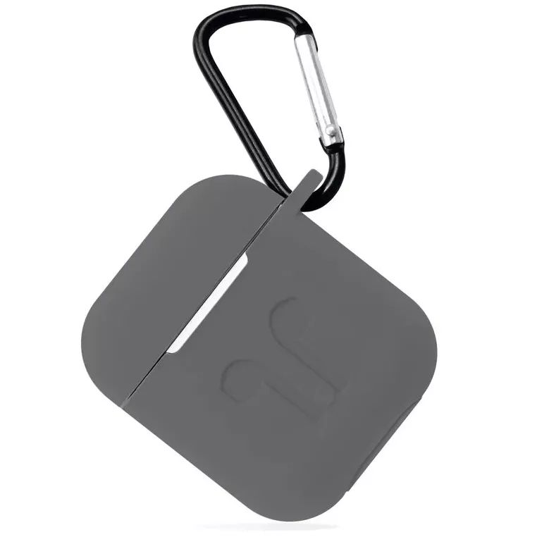 Чехол Guardi Soft Touch Protective Case для Airpods 1/2 тёмно-серый