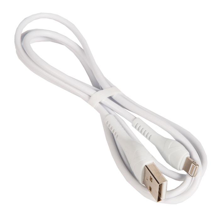 Кабель USB HOCO X37 Cool для Lightning, 2.4 A, длина 1.0 м,  белый