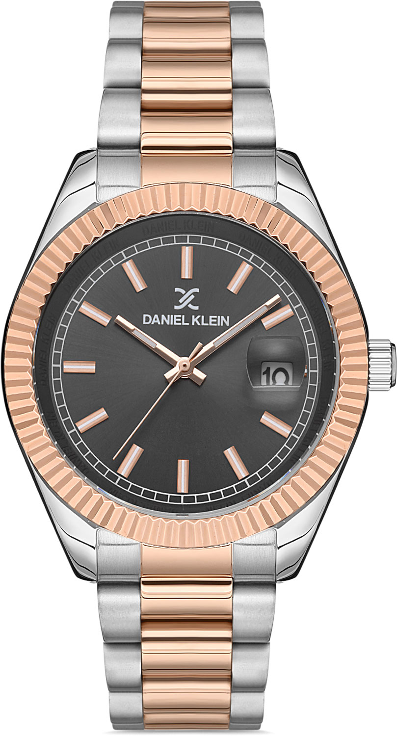 Наручные часы мужские Daniel Klein DK.1.12992-5 серебристые/золотистые
