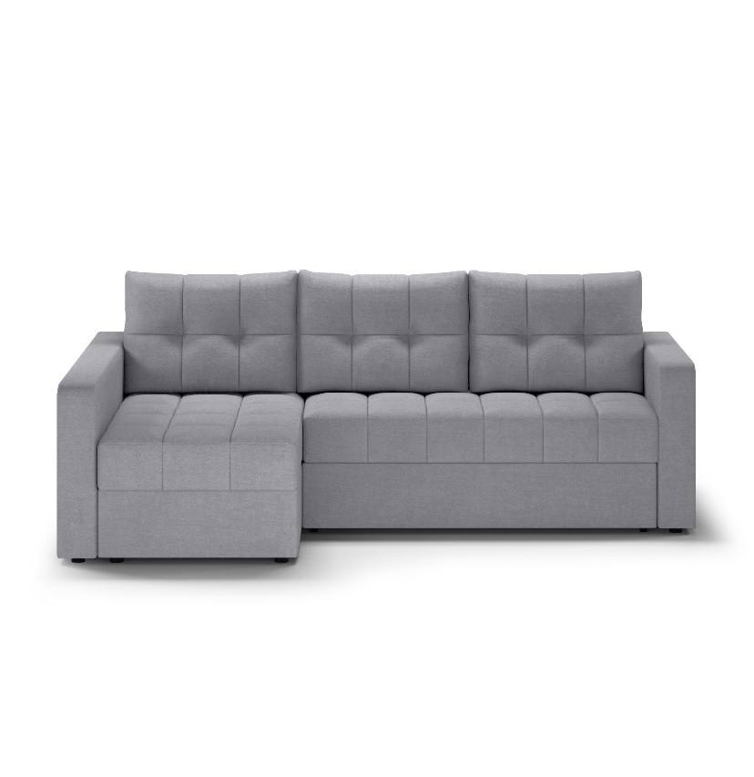 Угловой диван-кровать WESTENY ART-102-YG-7-SR левый серый
