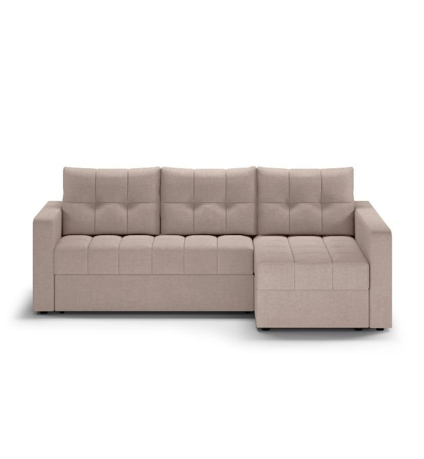 Угловой диван-кровать WESTENY ART-102-YG-G-B правый бежевый
