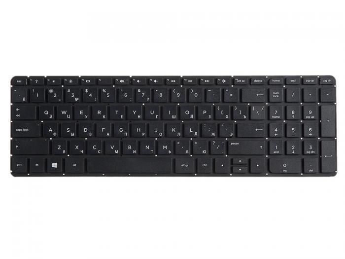 Клавиатура Rocknparts для ноутбука HP 15-p, 17-f
