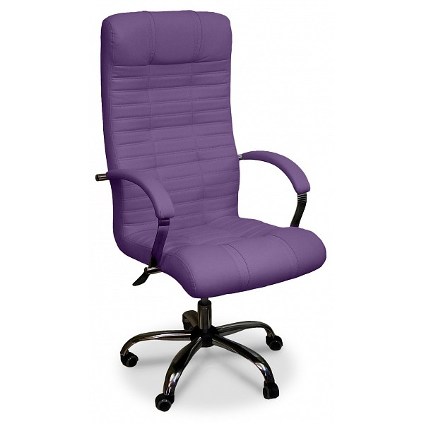 Кресло компьютерное Креслов Атлант фиолетовый