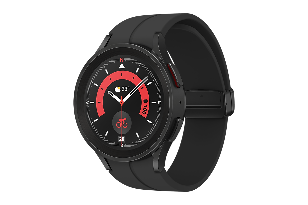 Смарт-часы Samsung Galaxy Watch 5 Pro 45мм Wi-Fi NFC черный