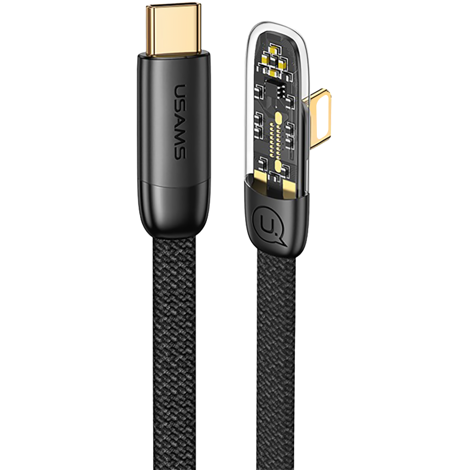 Кабель USB Type C - Lightning Usams US-SJ583 1.2 м черный