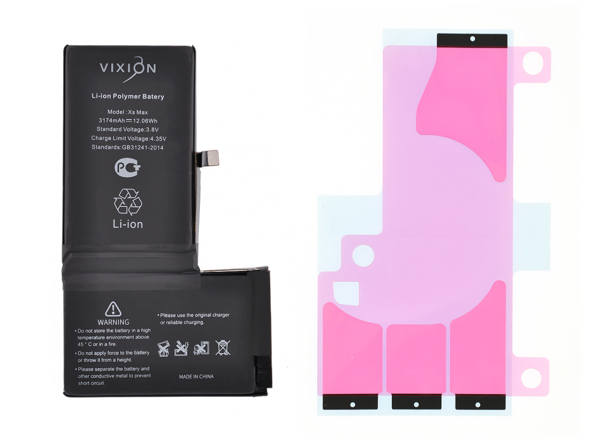 Аккумуляторная батарея Vixion для смартфона Apple iPhone XS Max черный