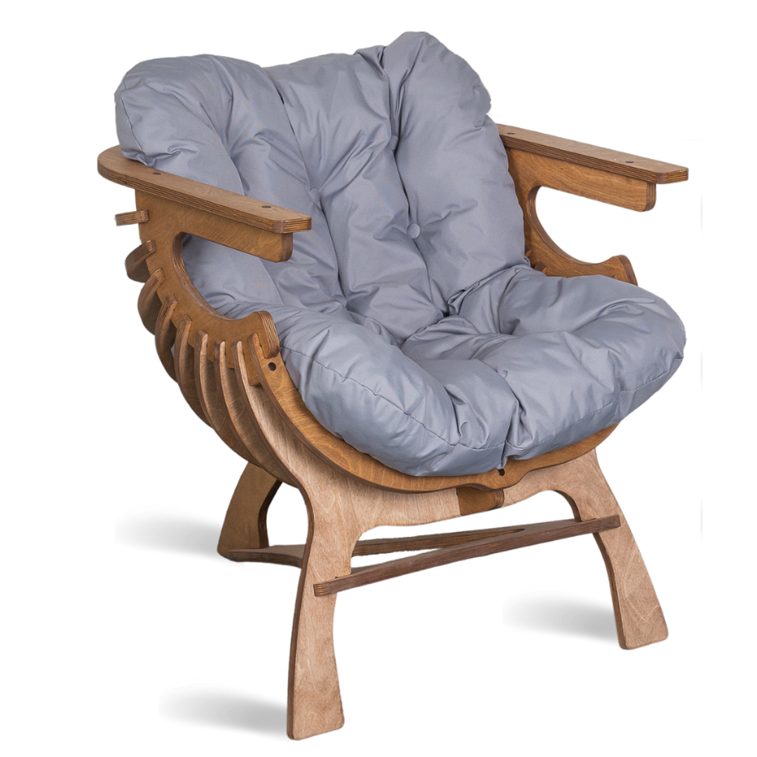 Кресло для отдыха "Ракушка" Axioma.woodshop
