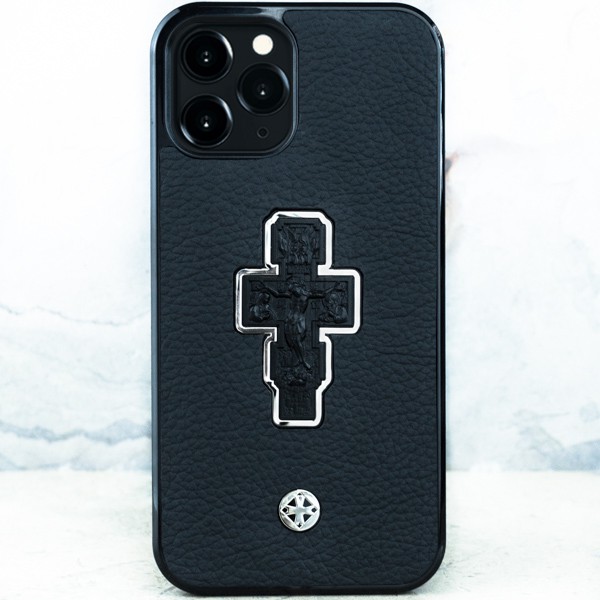 Чехол iPhone 13 Pro Max - Euphoria HM Crucifix Cross - Euphoria HM Premium