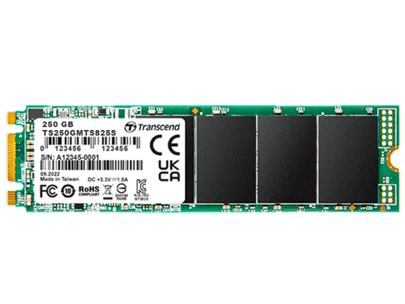 SSD накопитель Transcend 825S M.2 2280 250 ГБ (TS250GMTS825S)