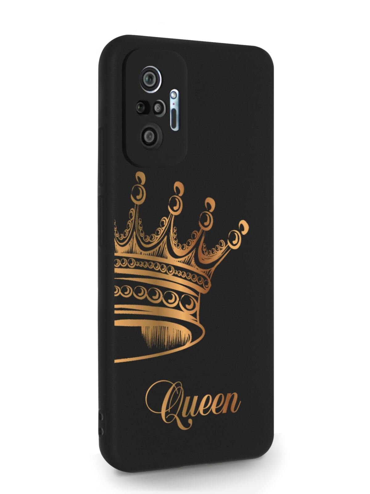 Чехол MustHaveCase для Xiaomi Redmi Note 10 Pro Queen черный