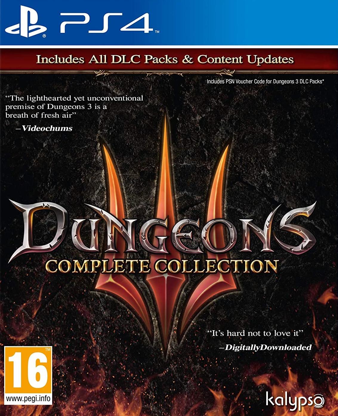 Игра Dungeons 3 (III) Complete Collection Русская версия (PS4)