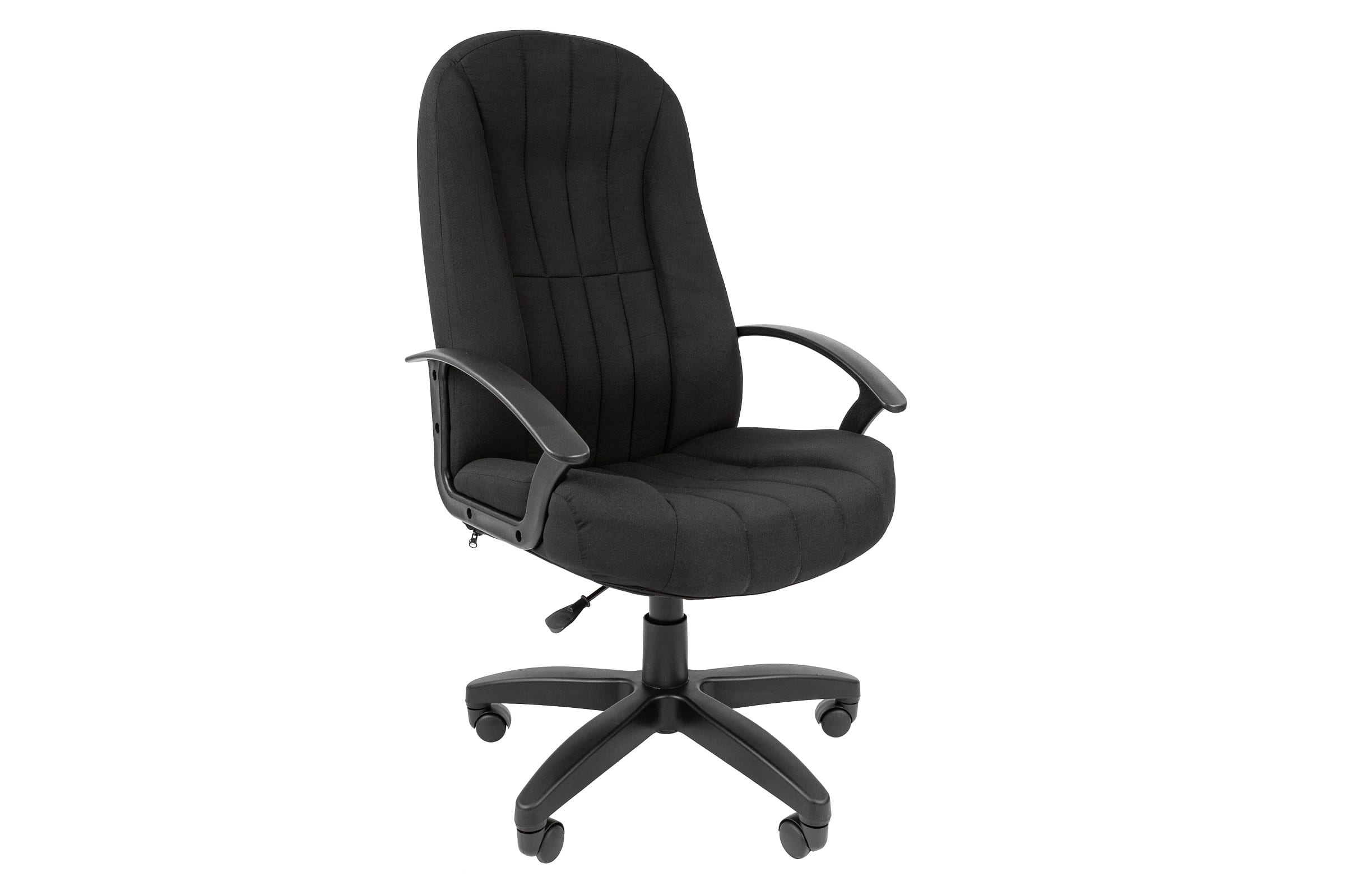 CHAIRMAN Офисное кресло Стандарт СТ-85 Россия ткань 10-356 черный (7063833)
