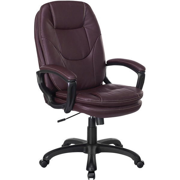 Компьютерное кресло Brabix 532101 экокожа, коричневое