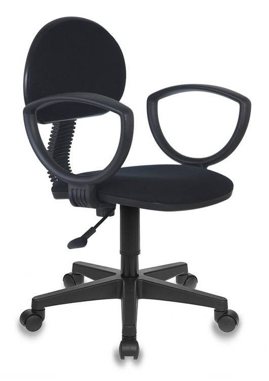 Офисное кресло Бюрократ CH-213AXN/B, черный