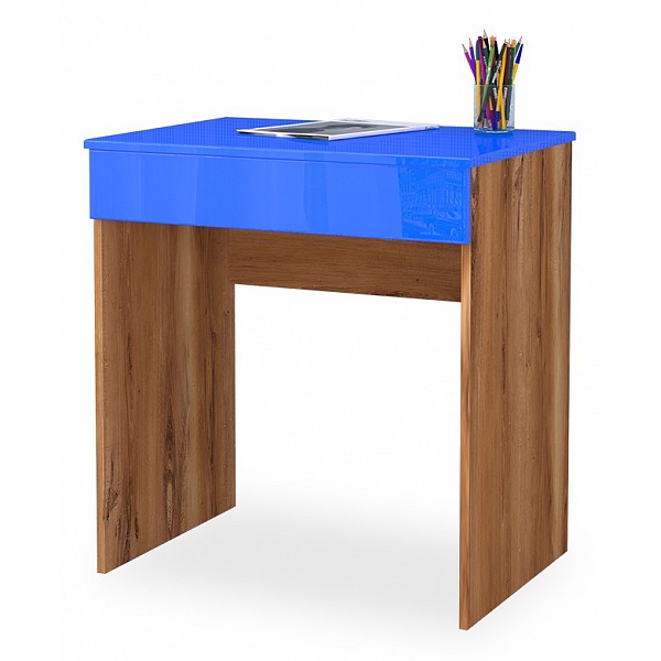 Письменный стол Мебелеф Мебелеф-36, синий