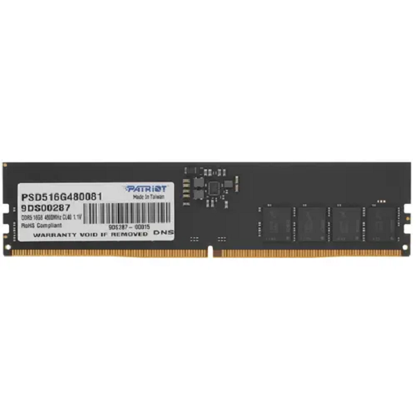 Оперативная память Patriot Signature 16Gb DDR5 5200MHz (PSD516G520081)