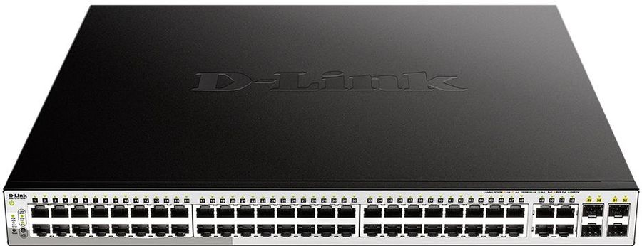 Коммутатор D-Link DGS-1210-52MP/FL1A Black