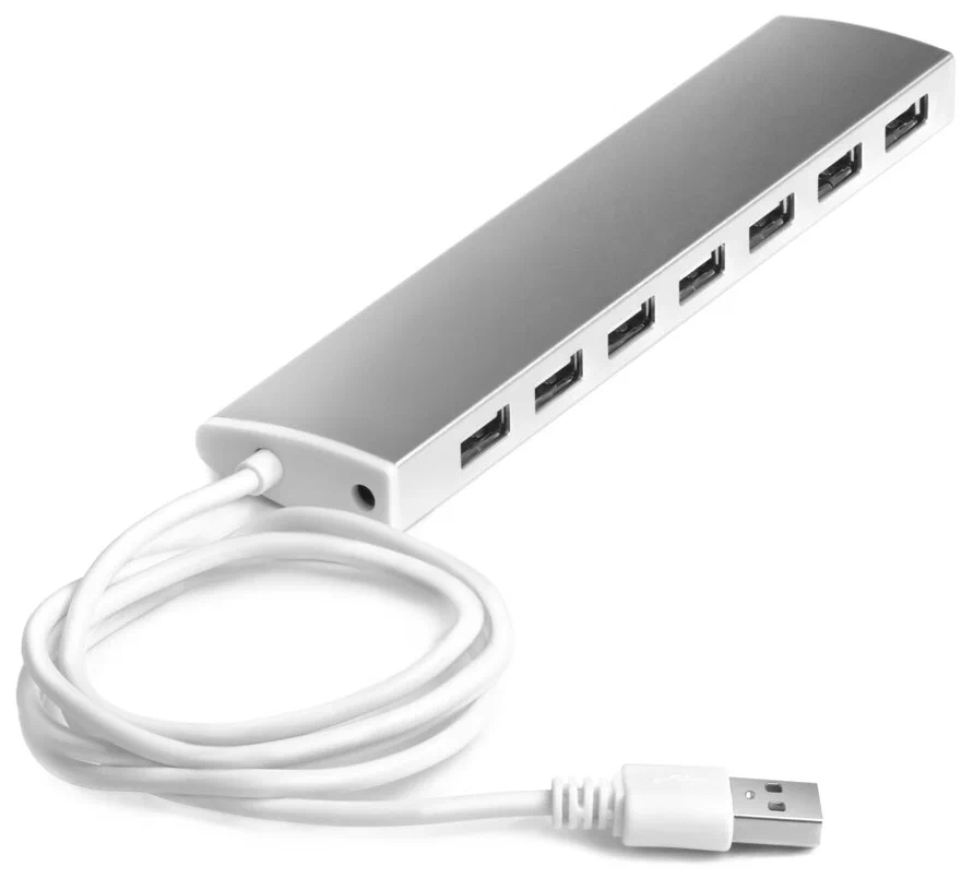 Разветвитель для компьютера Plug&Play USB Hub 2.0 на 7 портов