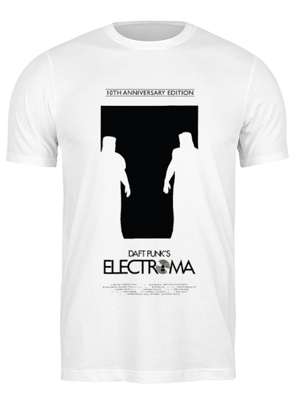 Футболка мужская Printio Daft punk -electroma белая XL