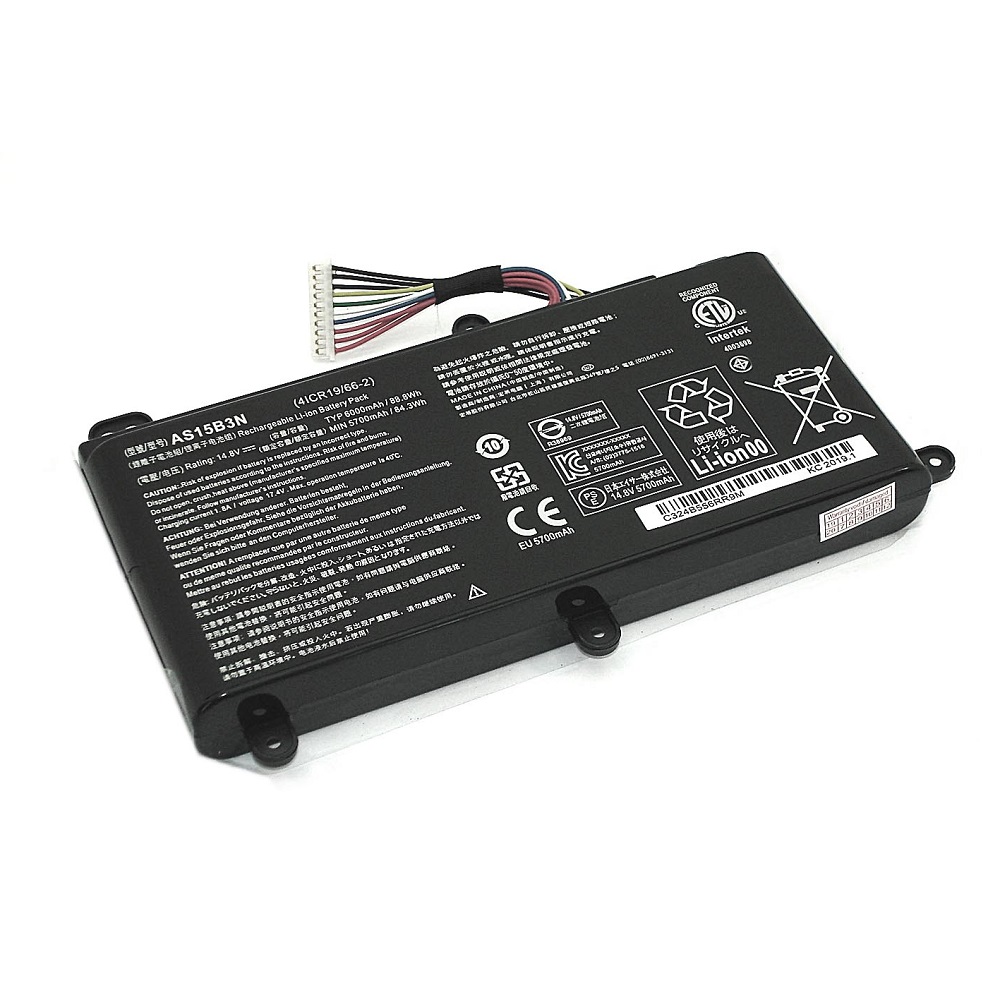 Аккумулятор для ноутбука Acer GX21-71 AS15B3N 14.8V 5700mAh Black