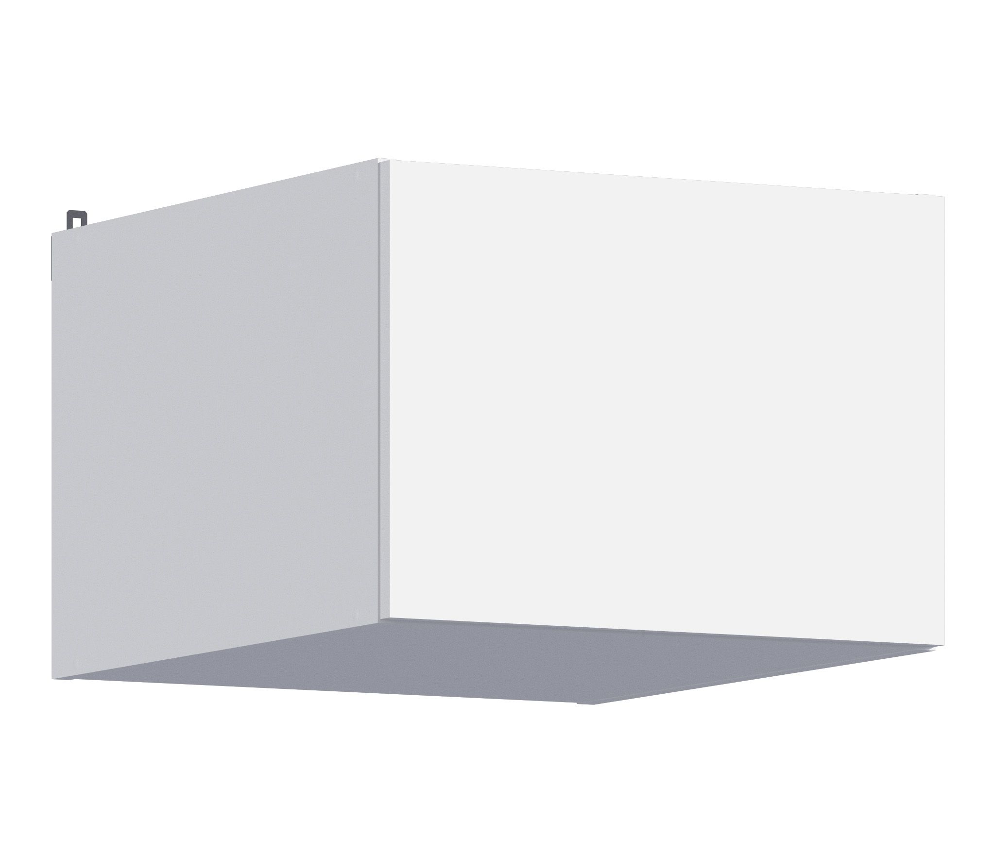 Кухонный модуль навесной шкаф глубокий СТОЛПЛИТ Леон ЛНПГ-50 Белый, 50х36х58 см