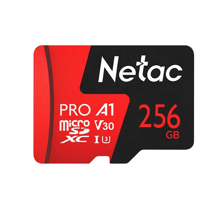 Карта памяти Netac Micro SDXC 256Гб (NT02P500PRO-256G-R)